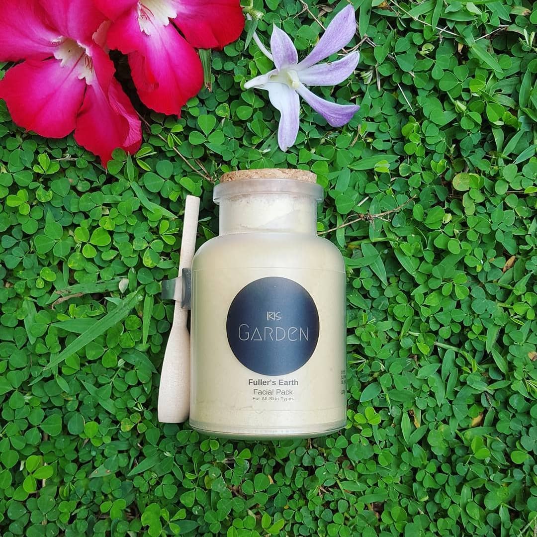 Iris Garden Fuller's Earth Facial Pack Style Product Photography